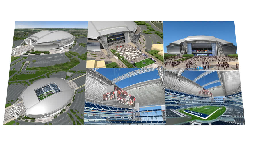 Dallas Cowboy Stadium | 3D Warehouse