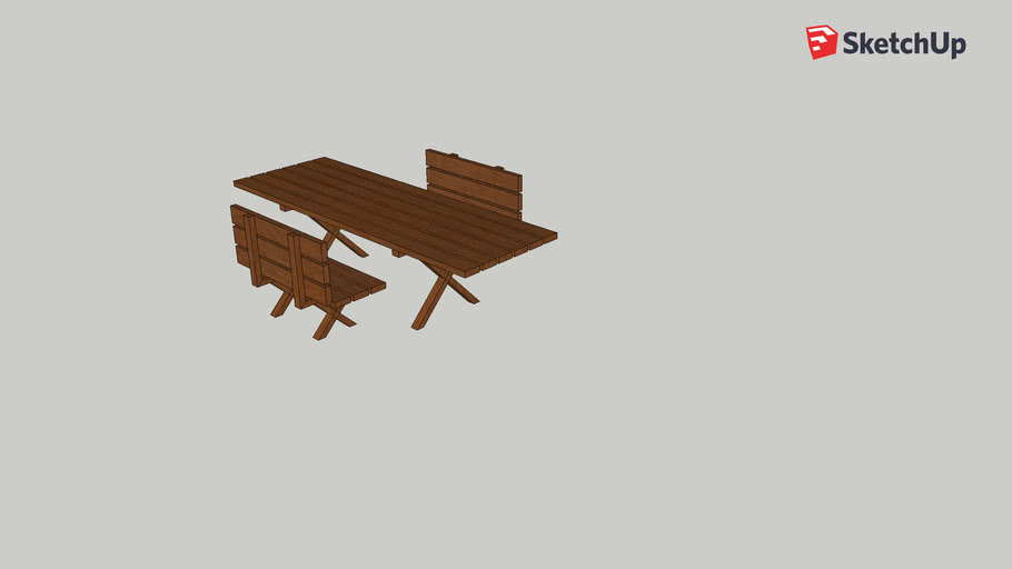 Picnic Table | 3D Warehouse