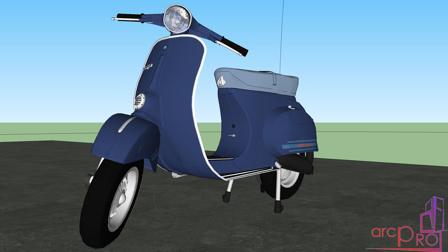 Vespa On the Road | 3D Warehouse