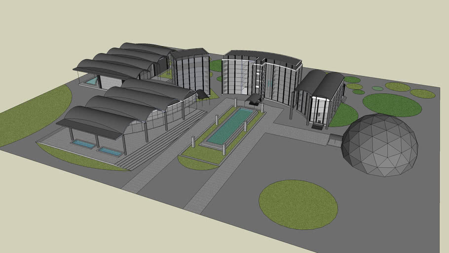 Shopping Center HL. | 3D Warehouse