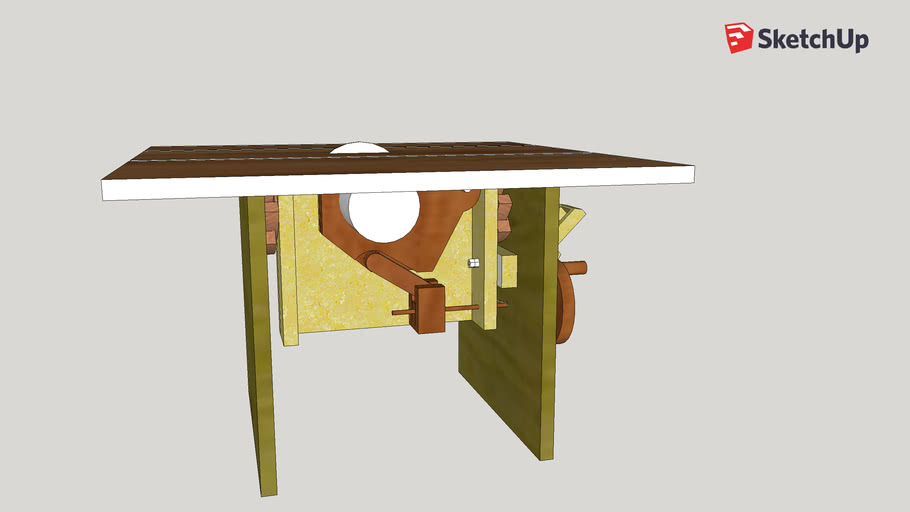 Modular workbench - Table saw | 3D Warehouse