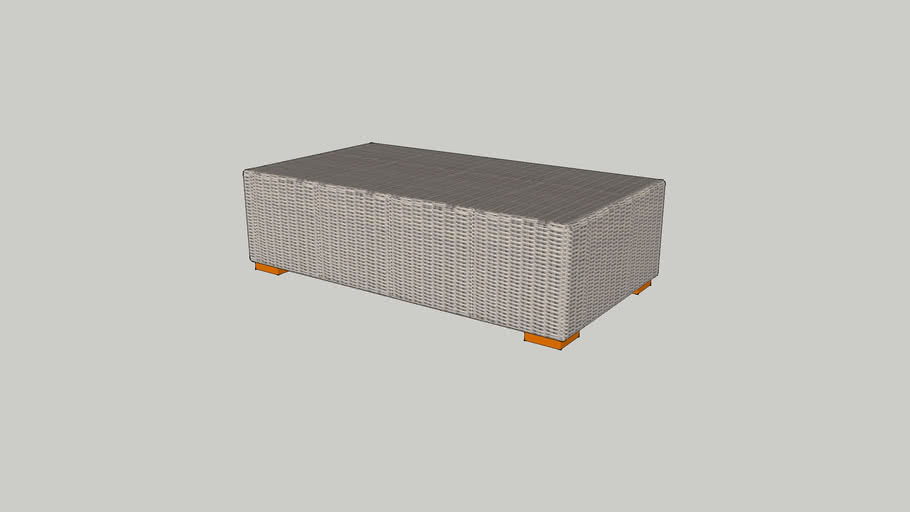 Rectangular Coffee Table | 3D Warehouse