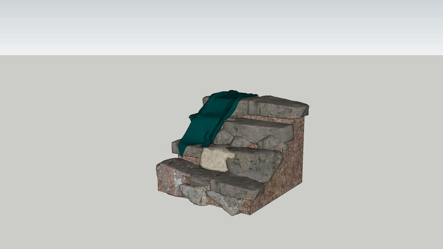 Stone stair | 3D Warehouse