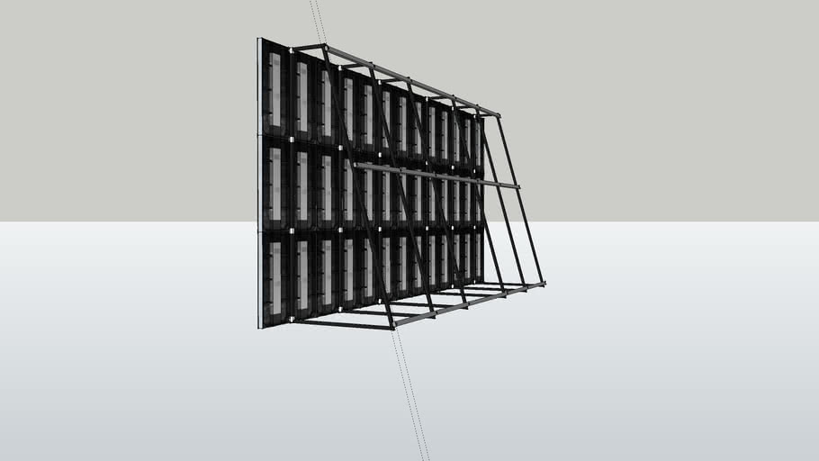 Unilumin USlim 3 : Size 3m x 6,5m | 3D Warehouse