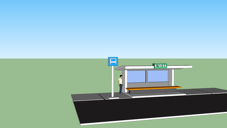 Halte buatan Cahyo Pratomo | 3D Warehouse