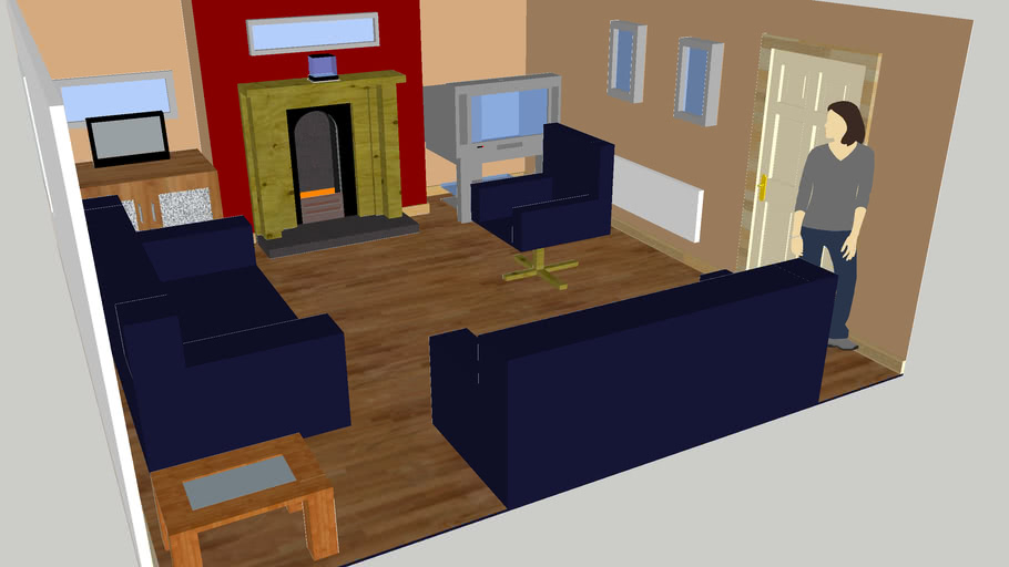 basic living area | 3D Warehouse