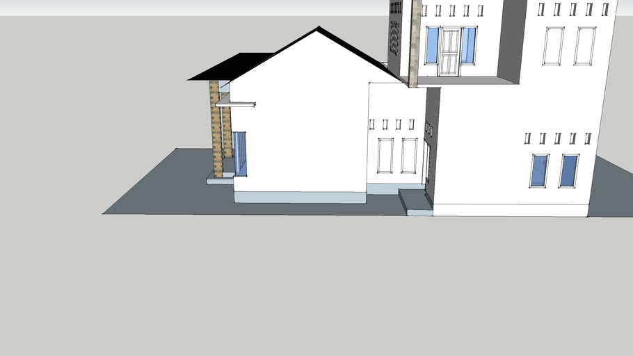 tampak atap rumah | 3D Warehouse