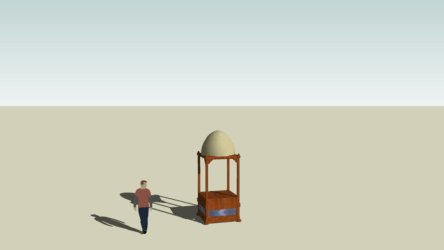 Mimbar with dome | 3D Warehouse