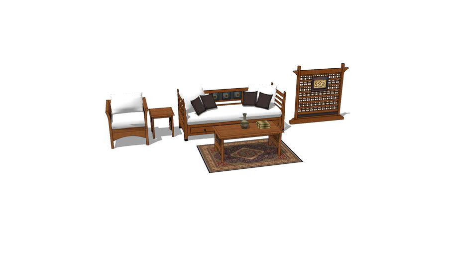 sofa - table | 3D Warehouse