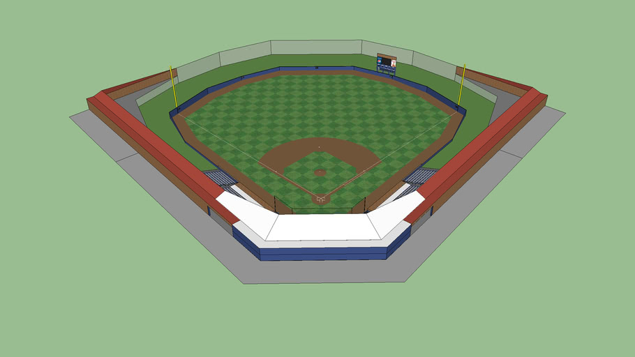 Proposed Minor League Baseball Stadium | 3D Warehouse
