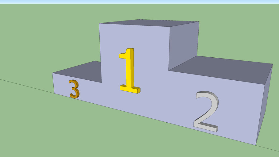 podio | 3D Warehouse