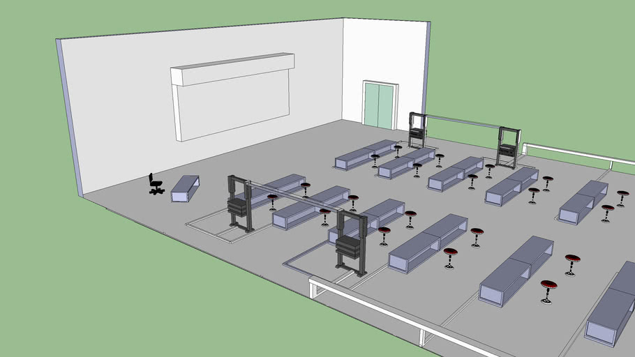 Cisco Lab | 3D Warehouse