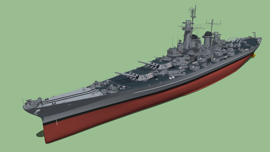 USS Louisiana (BB-71) | 3D Warehouse