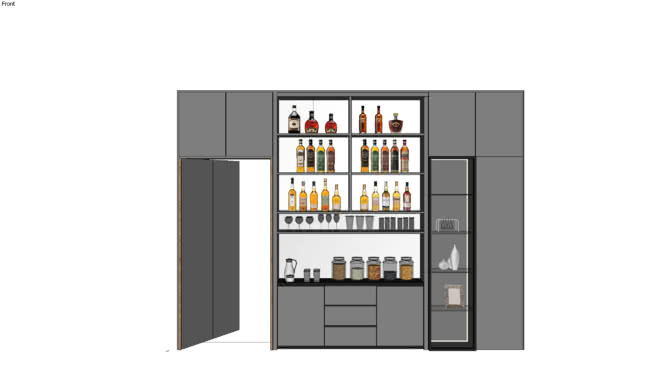 BAR DISPLAY UNIT 3D Warehouse | atelier-yuwa.ciao.jp