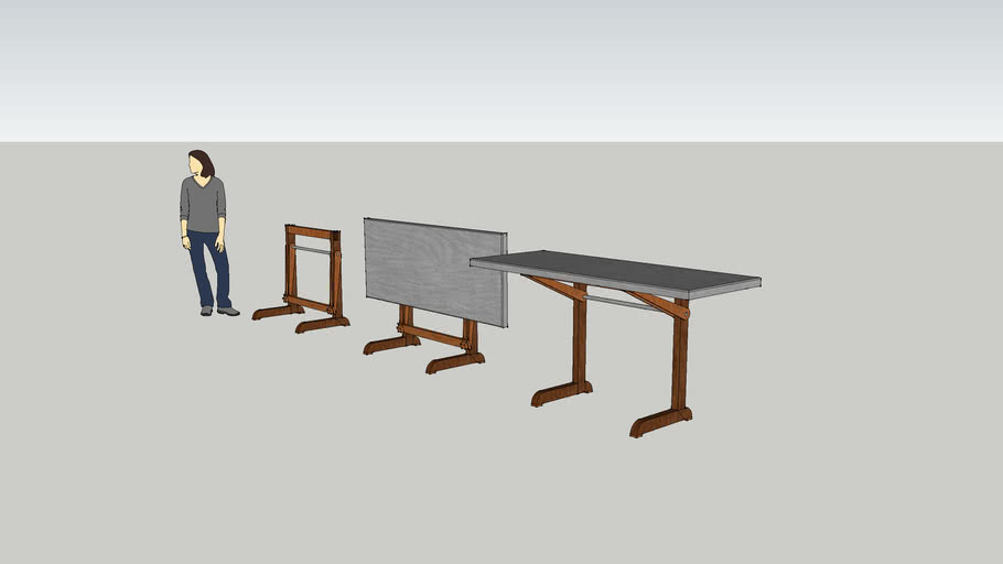 folding table 1 | 3D Warehouse