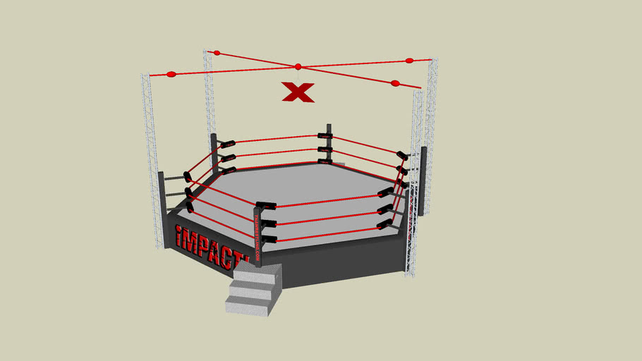 TNA Six Sided Ring-Ultimate X | 3D Warehouse
