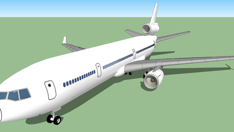 Template - McDonnell Douglas MD-11/MD-11ER | 3D Warehouse