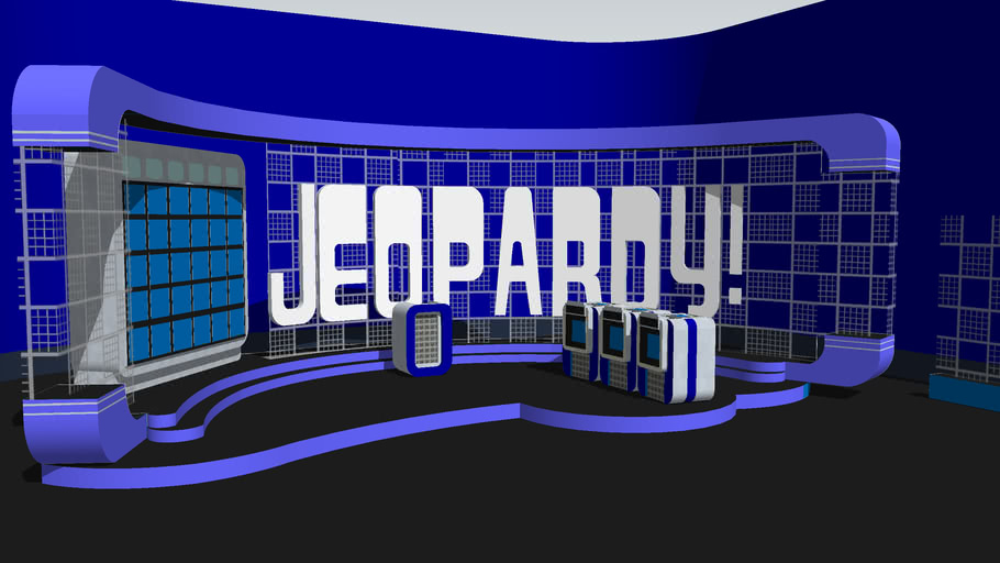1991-1997 Jeopardy! set | 3D Warehouse