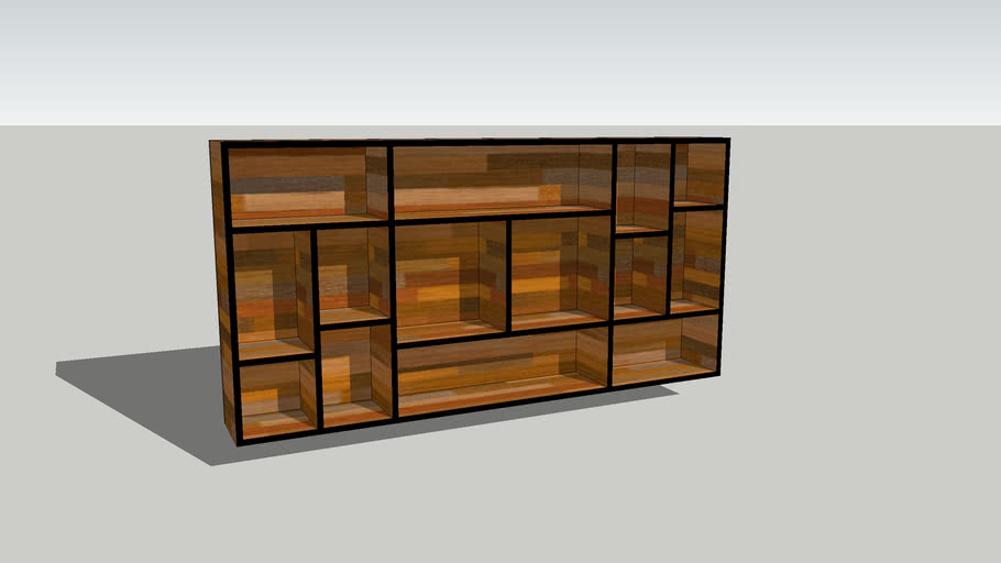 Wall Mounted Shelving | 3D Warehouse