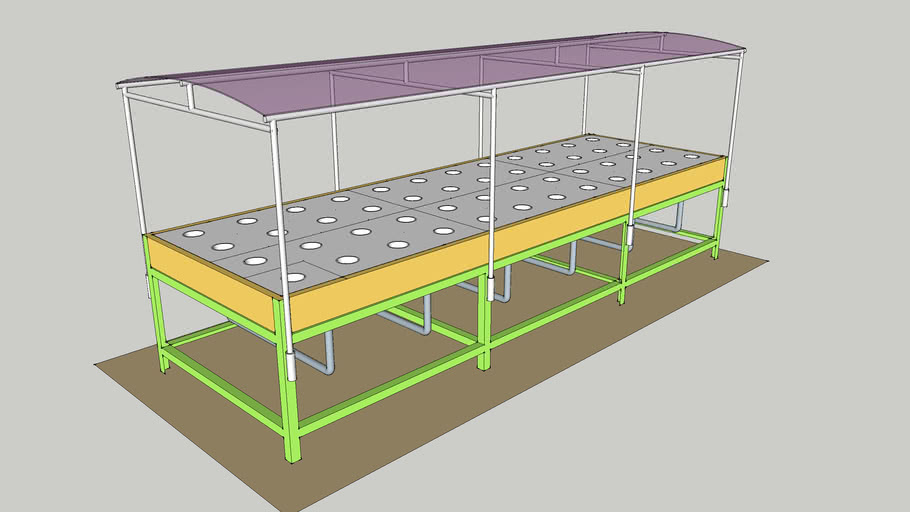 Hydroponic Raft System | 3D Warehouse