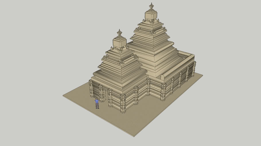 SHORE TEMPLE AT MAHABALIPURAM | 3D Warehouse