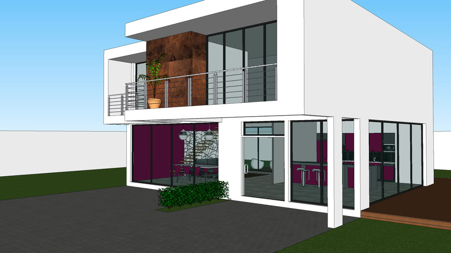 Maison moderne | 3D Warehouse