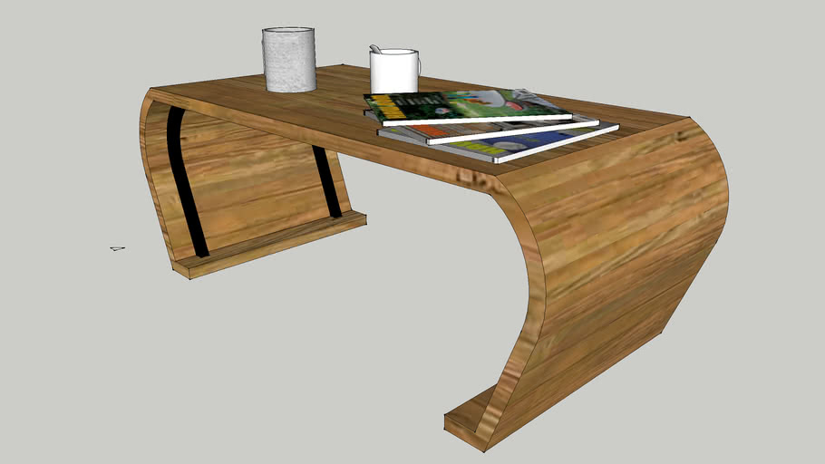 Wooden Coffee Table 3 | 3D Warehouse