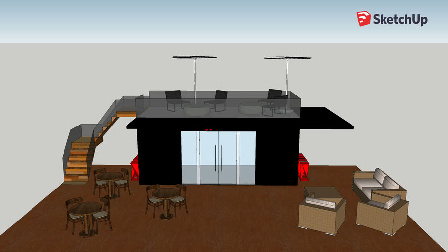 Cafetaria Gourmet | 3D Warehouse