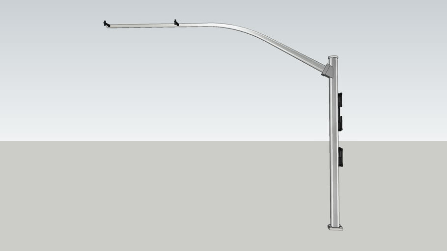 simple mast arm | 3D Warehouse