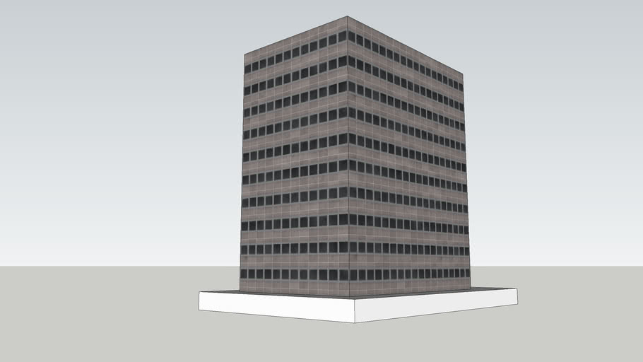 low poly high rise bulding 1 | 3D Warehouse