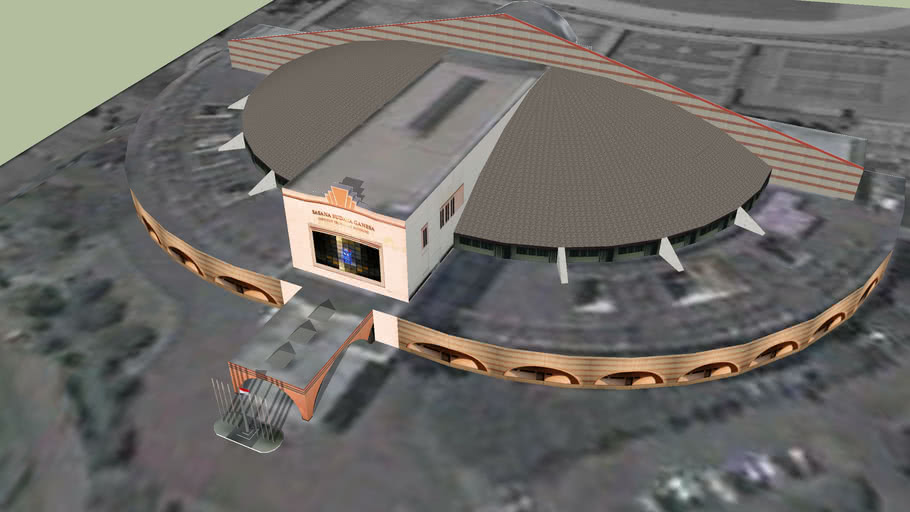 Sasana Budaya Ganesha | 3D Warehouse