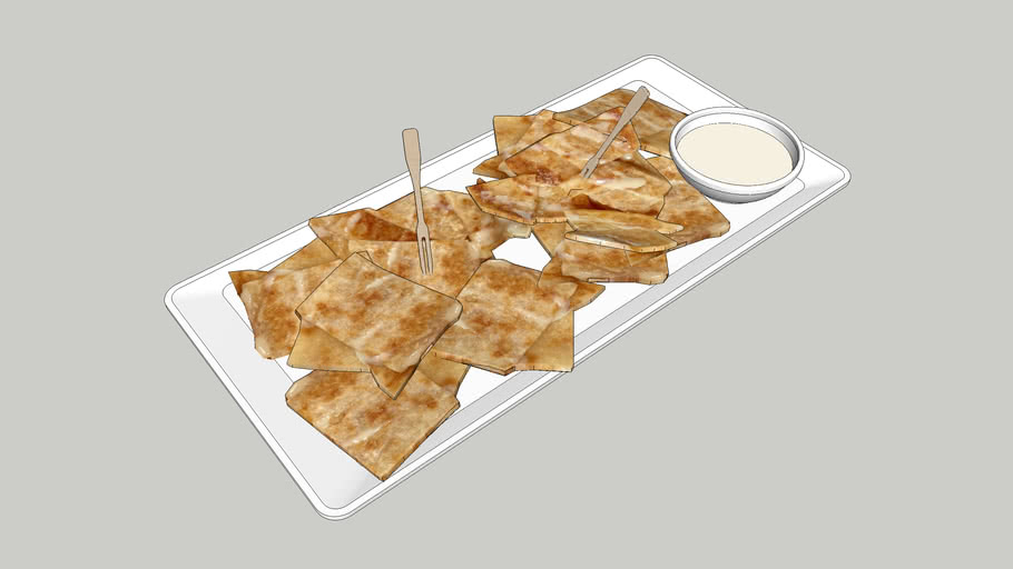 โรตีกรอบ Crispy Roti set Model by Pooh | 3D Warehouse