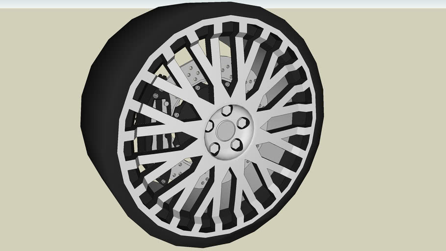 Project Kahn Style Wheel | 3D Warehouse