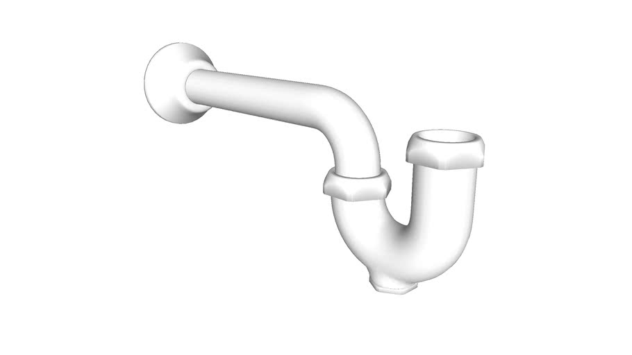 Kohler P-Trap K-8998-CP | 3D Warehouse