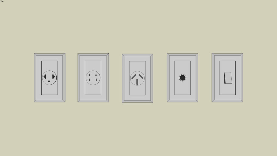 Sockets | 3D Warehouse