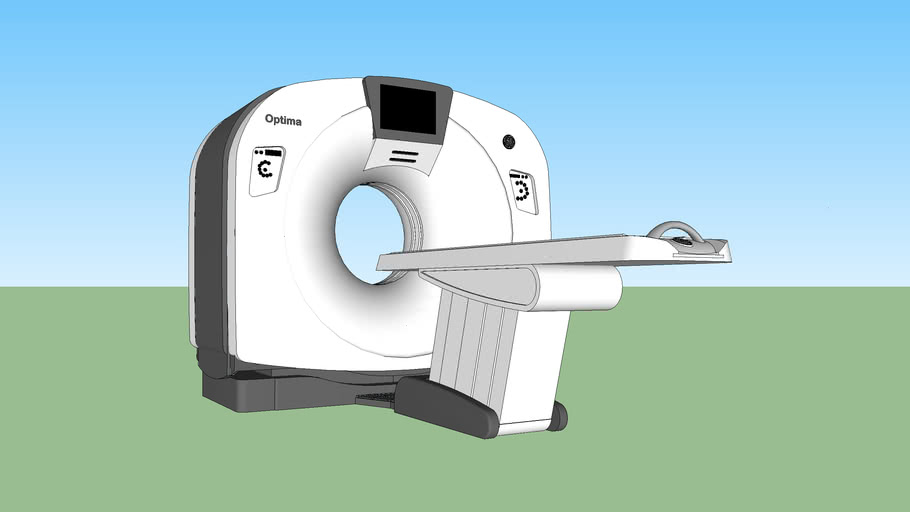 CT Scan GE Optima 128 Slices (Multi Slices Ct) | 3D Warehouse