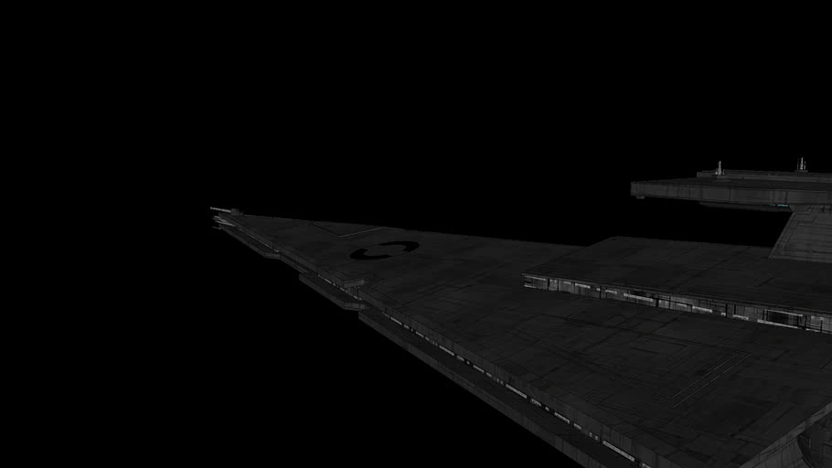 MK2 'In Amber Clad' star destroyer | 3D Warehouse