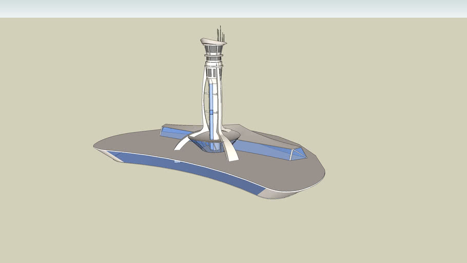 Air Traffic Control Tower | 3D Warehouse