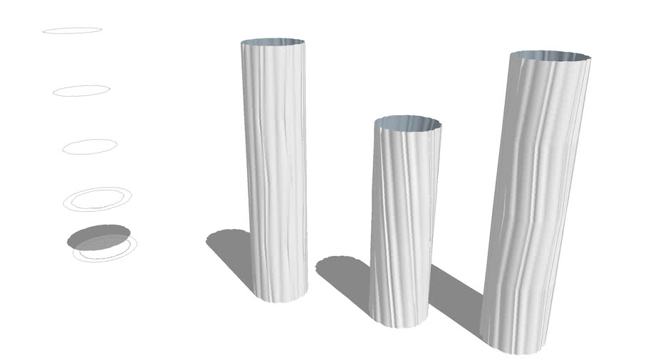 Sculpted columns | 3D Warehouse