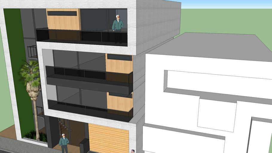 vivienda multifamiliar | 3D Warehouse