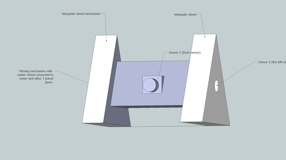 Triangular robot | 3D Warehouse