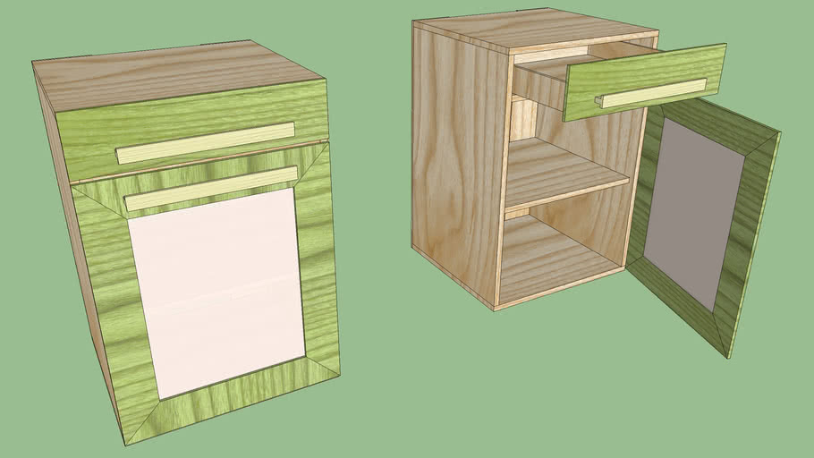 Kitchen cabinet with drawer | 3D Warehouse