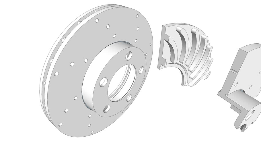 Brake disk | 3D Warehouse