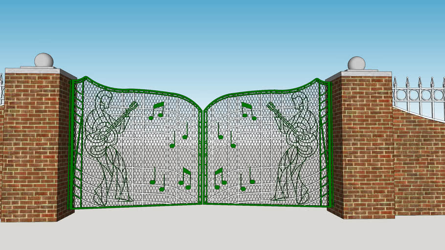 Graceland Gate | 3D Warehouse