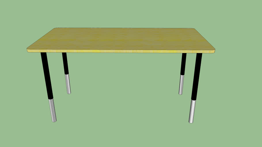 CAD classroom table | 3D Warehouse