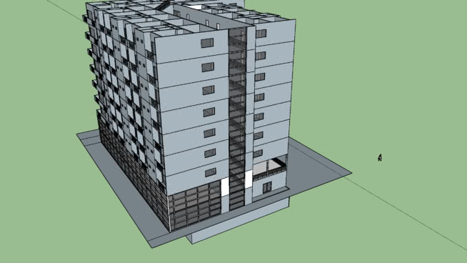 Edificio departamentos | 3D Warehouse