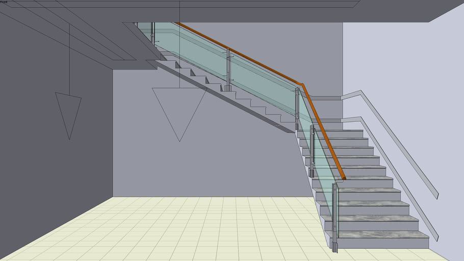 GLASS HANDRAIL | 3D Warehouse