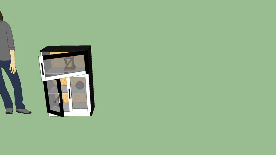 Display Cabinet | 3D Warehouse