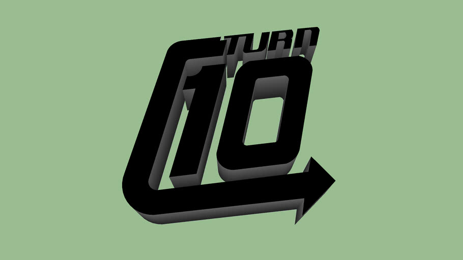 logo turn 10 studios | 3D Warehouse