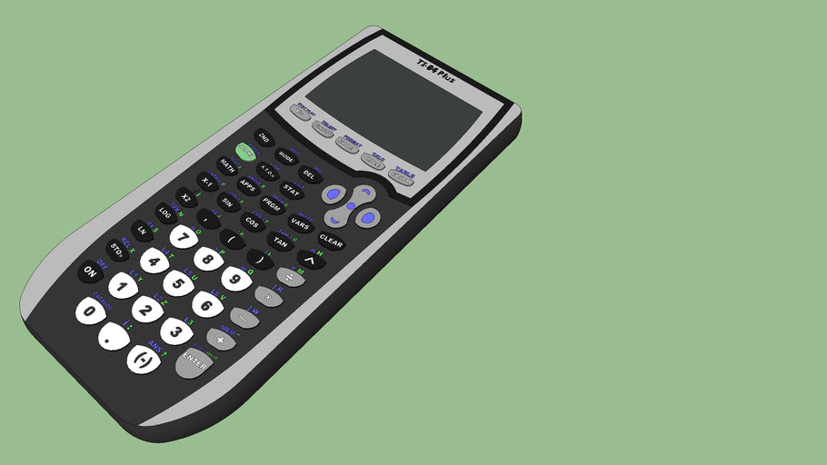 TI-84 Graphing Calculator | 3D Warehouse
